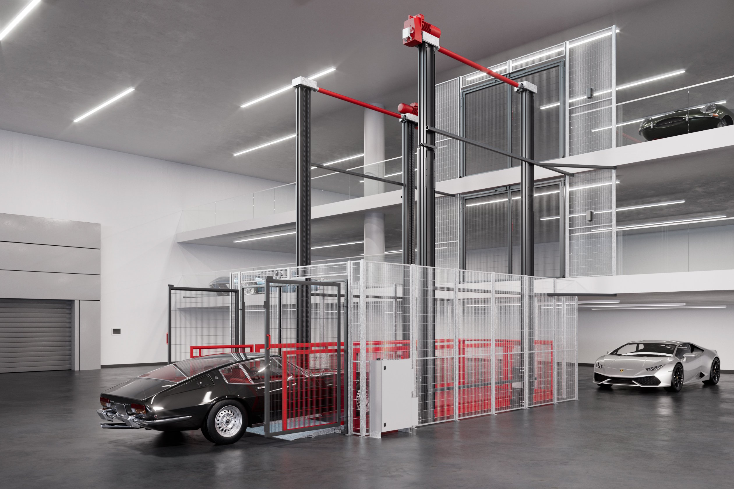 Lastenaufzüge von elevatec - Modulares Hubsystem